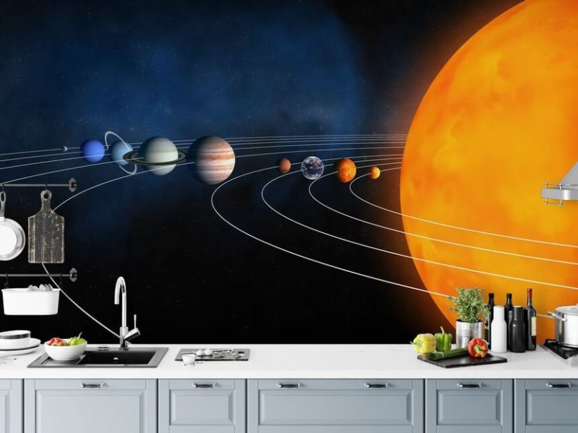 Carta da parati murale Space Wallpaper Galaxy | Wallsauce IT