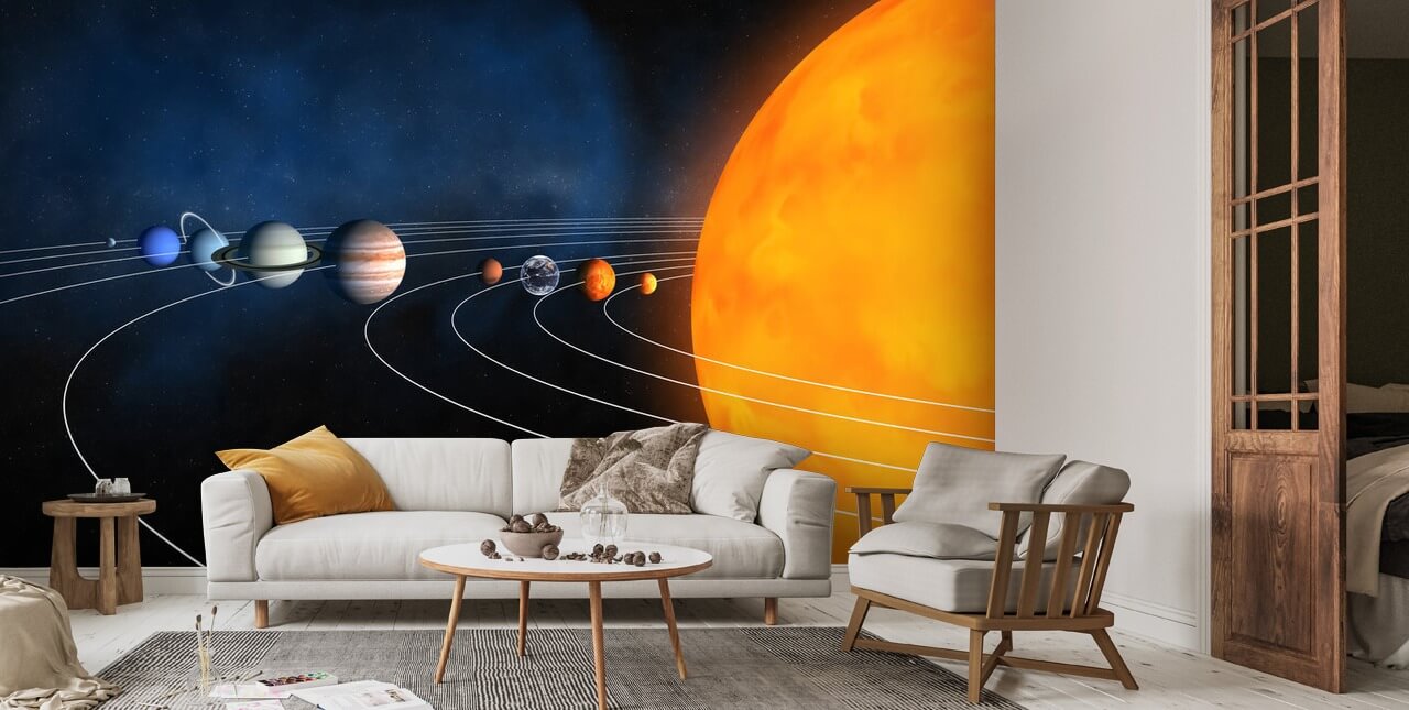 Complete Solar System Wallpaper | Wallsauce US