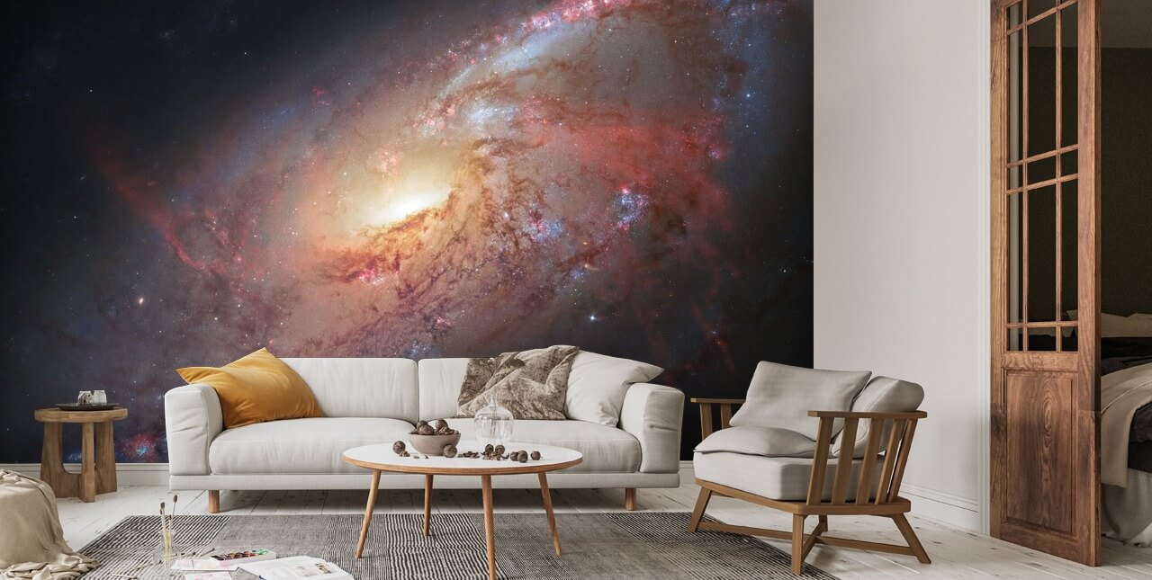 Cosmological Masterpiece Wallpaper Mural | Wallsauce US