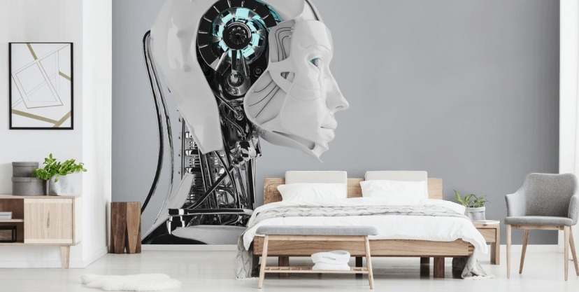 Robot Wallpaper & Wall Murals | Wallsauce UK
