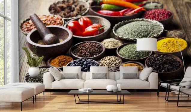 Food Wallpapers & Drink Wall Murals | Wallsauce US