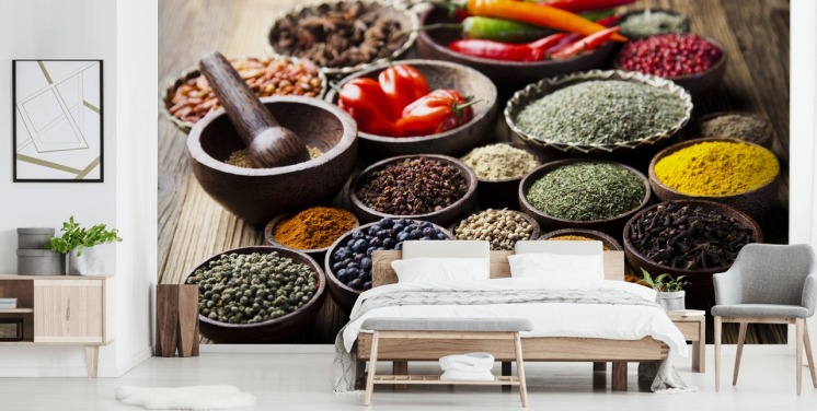 Food Wallpapers & Drink Wall Murals | Wallsauce UK