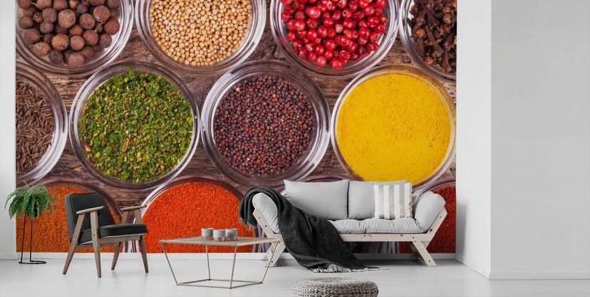 Vegetable Wallpaper Murals for Home or Retail | Wallsauce CA