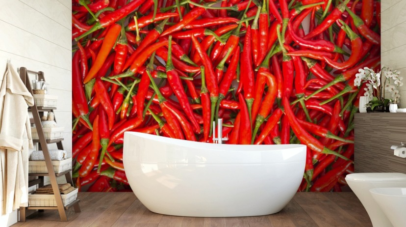 Red Wallpaper Red Wall Murals | Wallsauce NZ