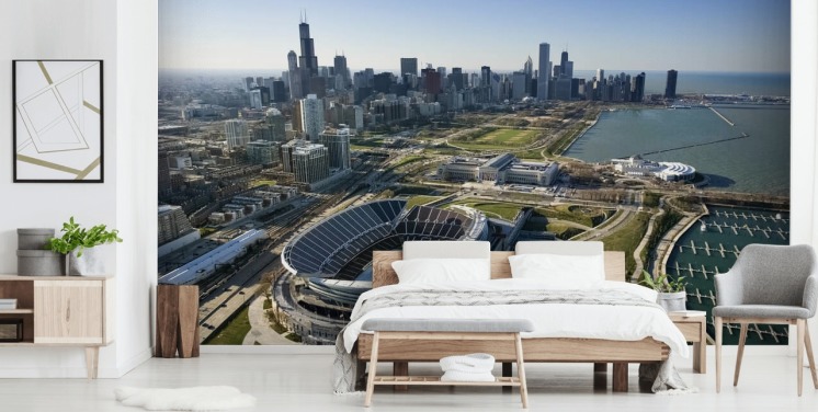 Chicago Wallpaper & Wall Murals | Wallsauce US