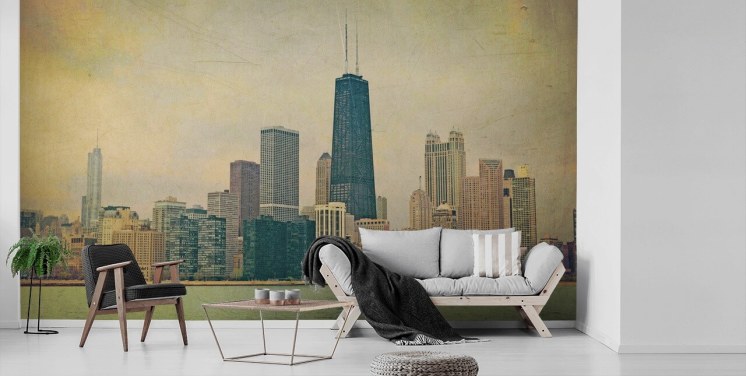 Chicago Wallpaper & Wall Murals | Wallsauce US