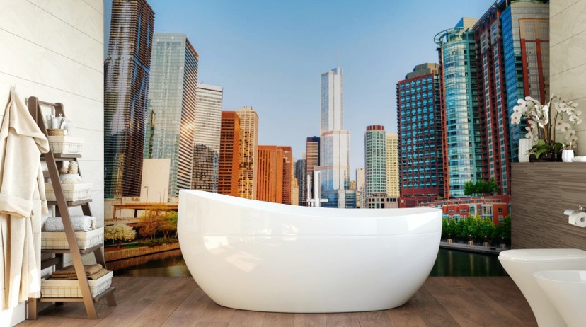 Chicago Wallpaper & Wall Murals | Wallsauce AU
