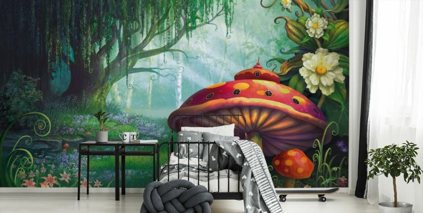 Magical Fairies Wallpaper Mural