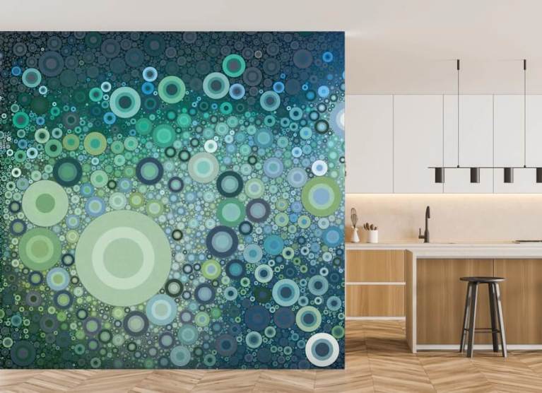 Circle Wallpaper & Wall Murals | Wallsauce UK