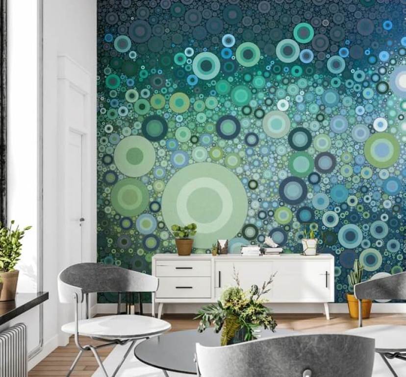 Circle Wallpaper & Wall Murals | Wallsauce US