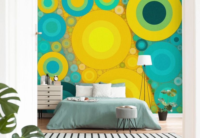 Circle Wallpaper & Wall Murals | Wallsauce UK