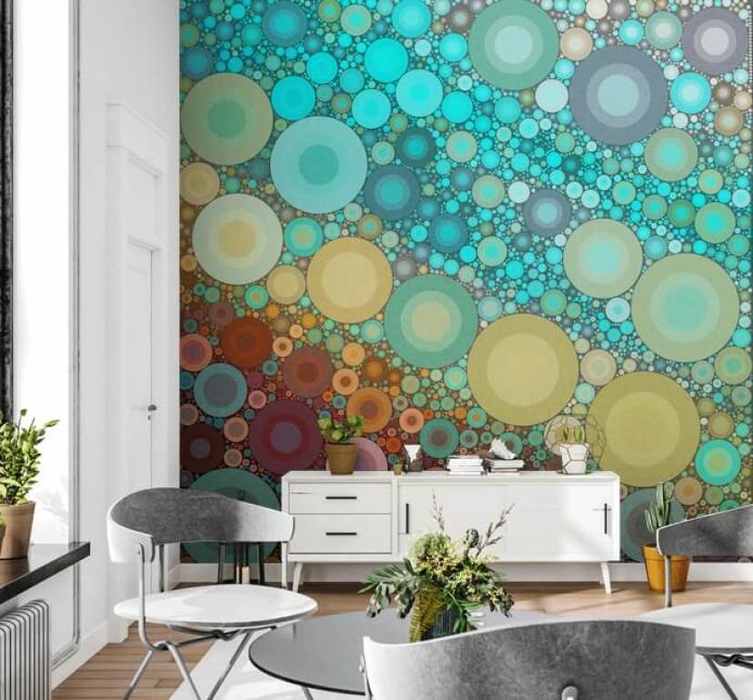 Circle Wallpaper & Wall Murals | Wallsauce US