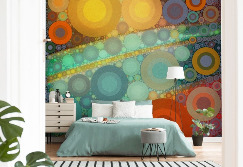 Circle Wallpaper & Wall Murals | Wallsauce US