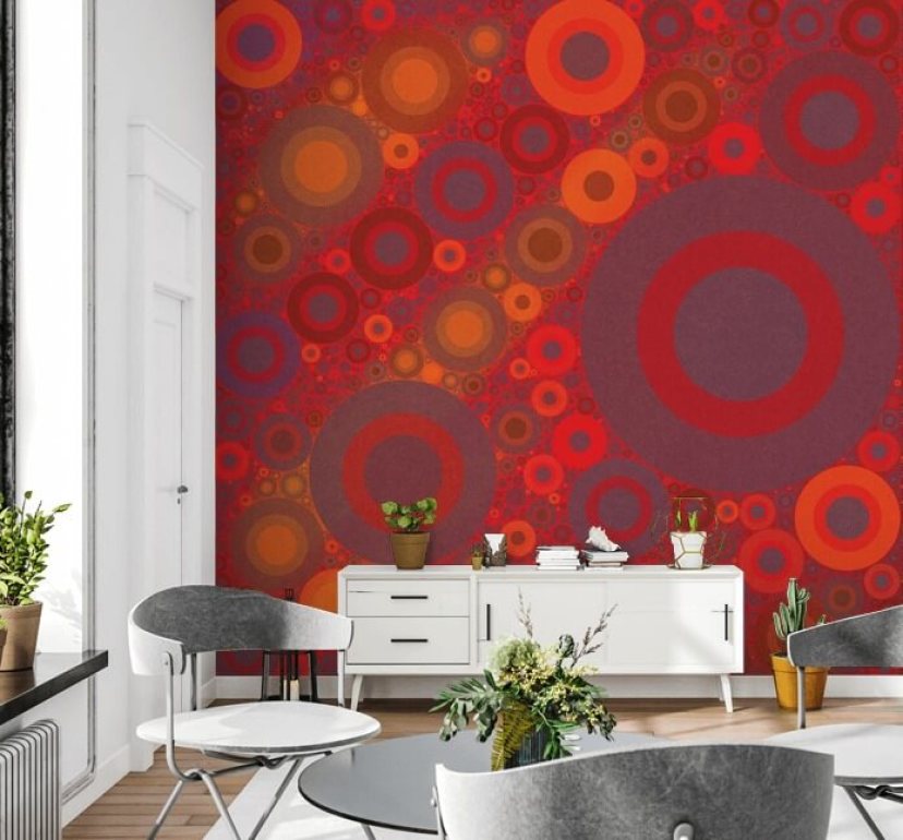 Circle Wallpaper & Wall Murals | Wallsauce US