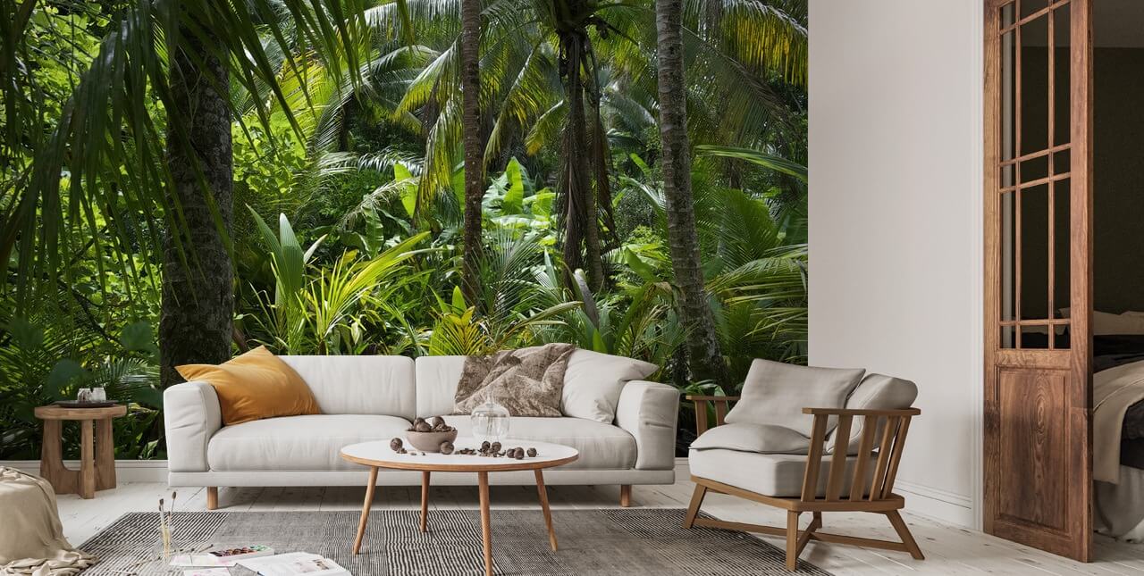 Green Jungle Wallpaper | Wallsauce UK