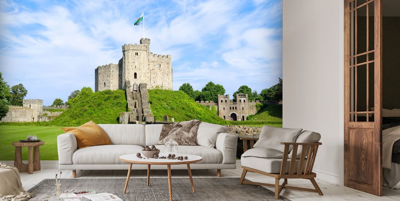 Cardiff Castle Wallpaper | Wallsauce UK