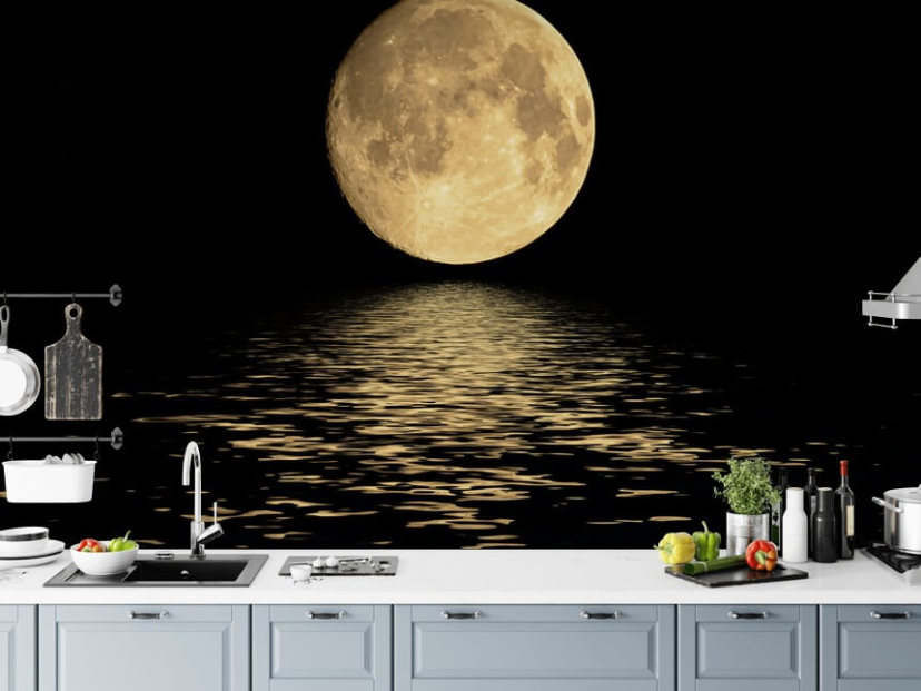 Moon Wallpaper Murals | Wallsauce US