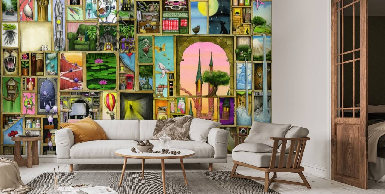 Doors Open Wallpaper | Wallsauce US