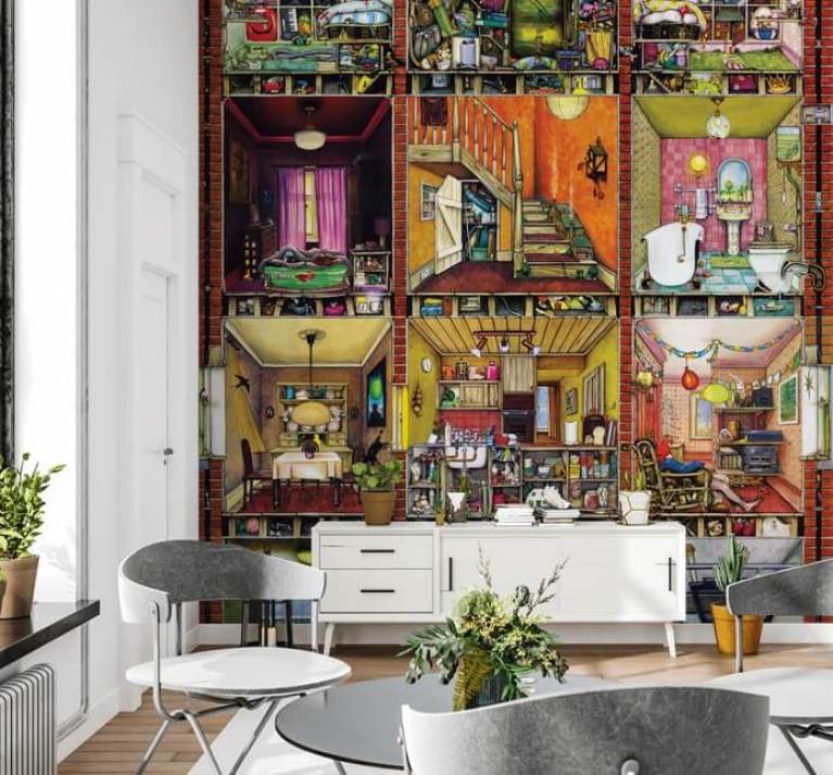 Colin Thompson Wall Murals & Wallpaper | Wallsauce UK