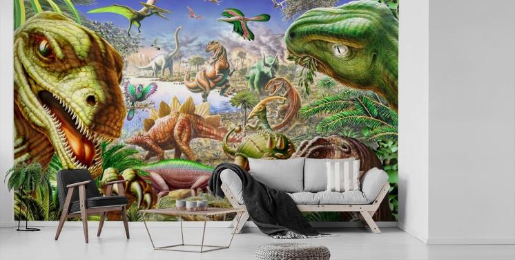 Dinosaur Wallpaper & Wall Murals | Wallsauce UK