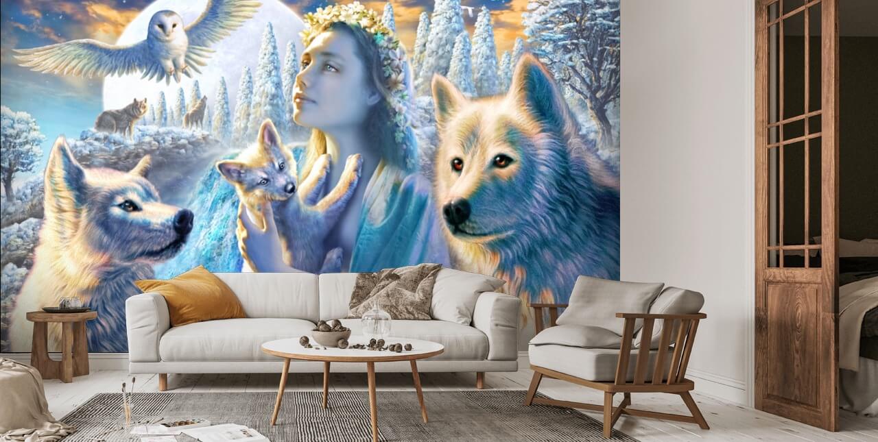 Spirit of the Mountain Wall Mural | Wallsauce US