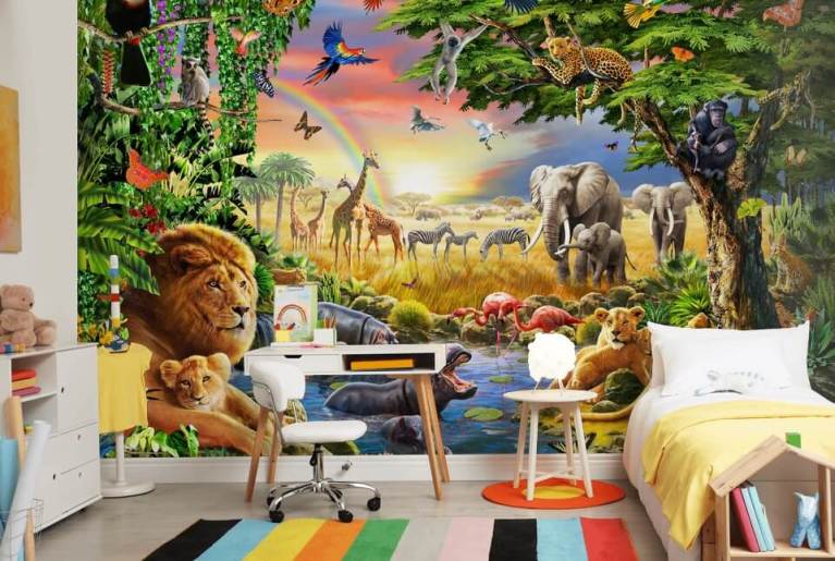 Childrens Wallpaper & Wall Murals | Wallsauce US