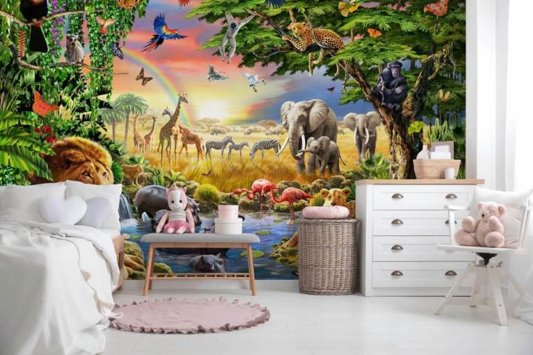 Childrens Wallpaper & Wall Murals | Wallsauce UK