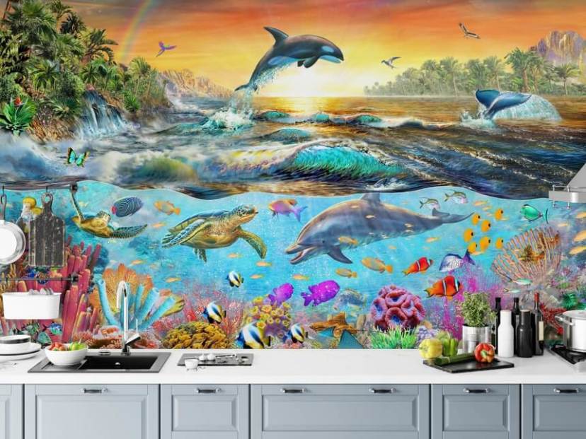 Ocean Wallpaper & Wall Murals | Wallsauce NZ