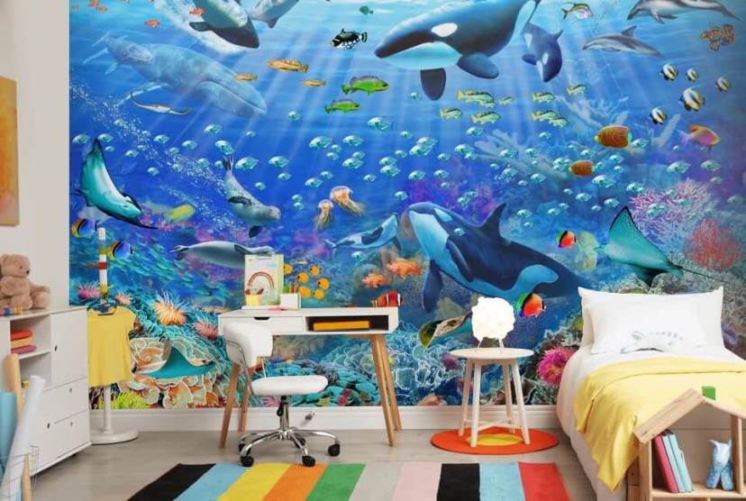 Childrens Wallpaper & Wall Murals | Wallsauce US