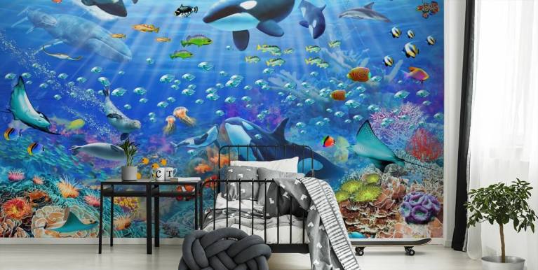 Childrens Wallpaper & Wall Murals | Wallsauce UK