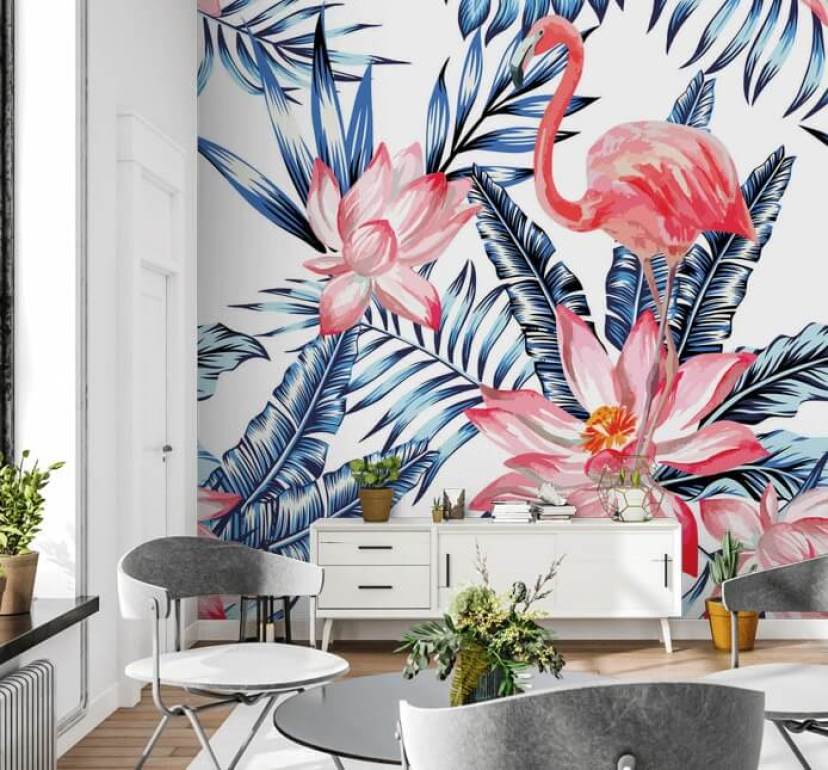 Flamingo Wallpaper & Wall Murals | Wallsauce US