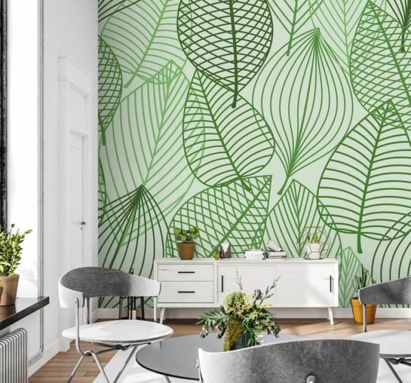 Leaf Wallpaper & Wall Murals | Wallsauce AU