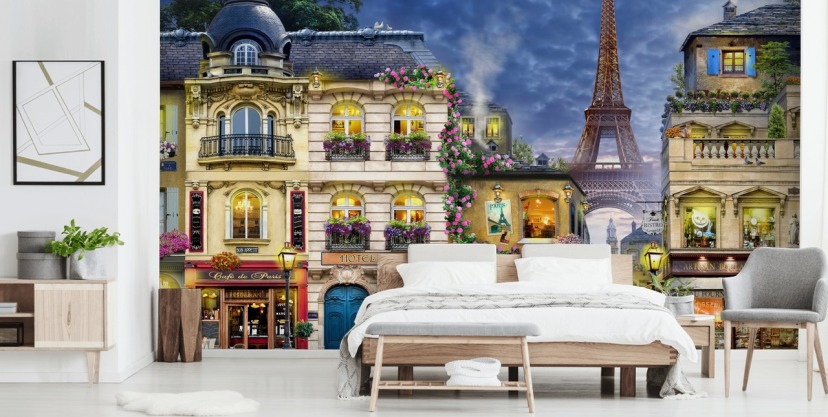 Paris Wallpaper & Wall Murals | Wallsauce US