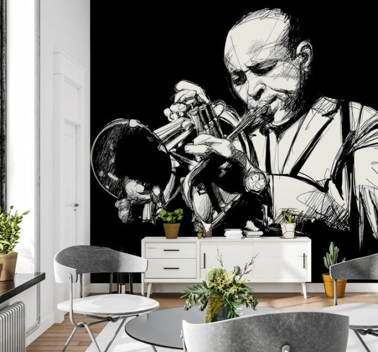 Jazz Wallpaper & Wall Murals | Wallsauce US