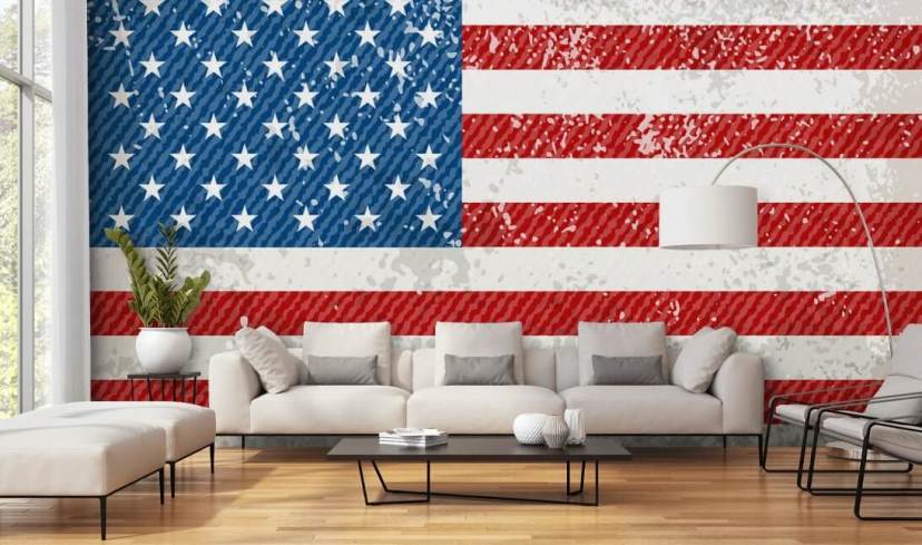 Flag Wallpaper & Flag Wall Murals | Wallsauce US