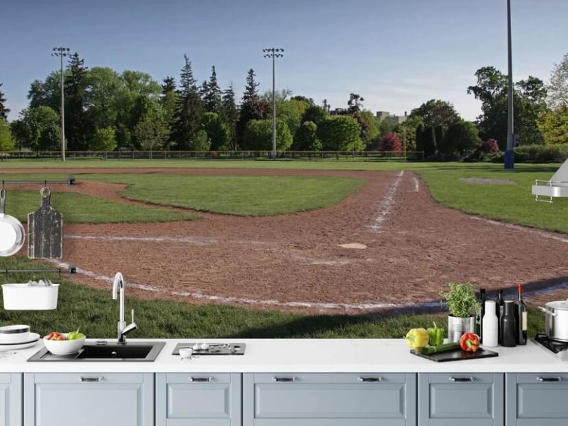 Baseball Wallpaper & Wall Murals | Wallsauce NZ