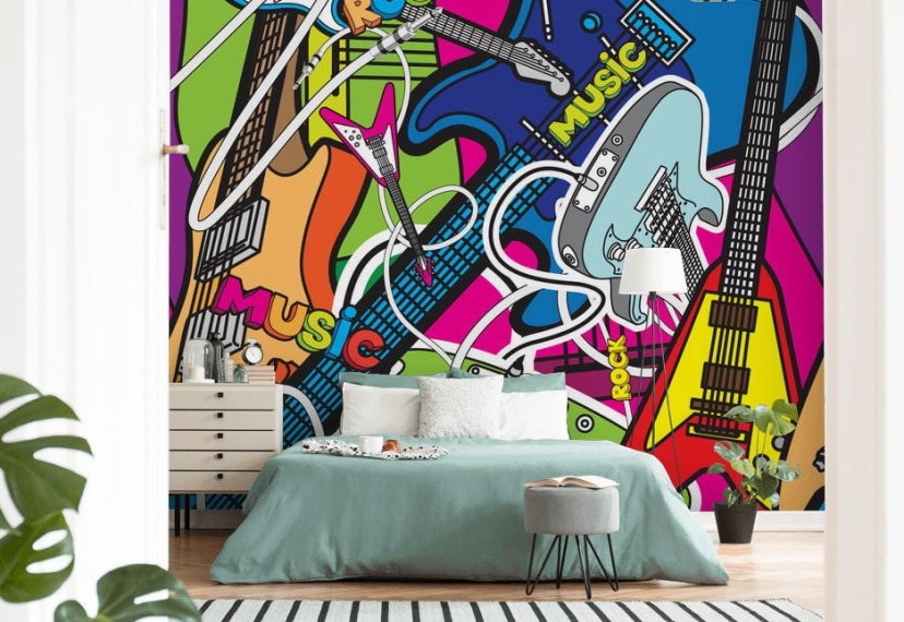 Graffiti tapet og gadekunst vægmalerier | Wallsauce DK