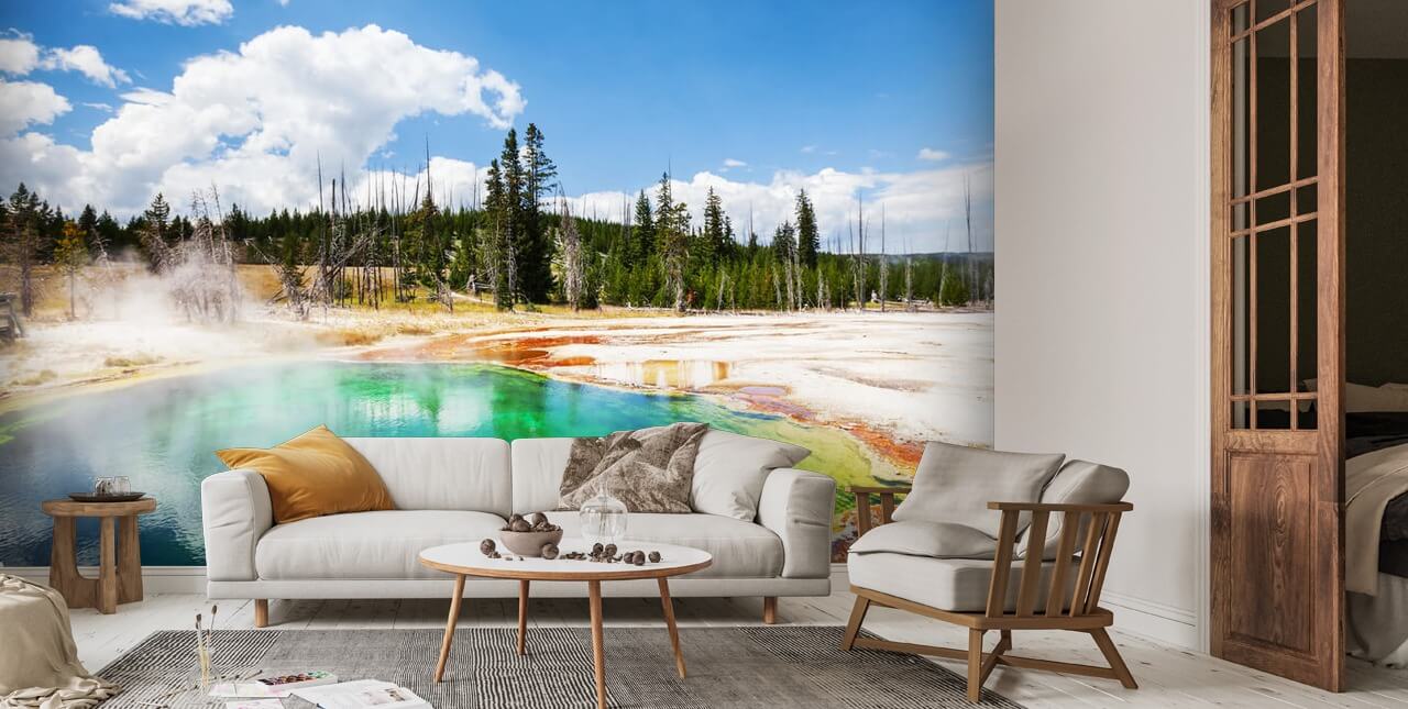 Yellowstone Wallpaper Mural | Wallsauce US