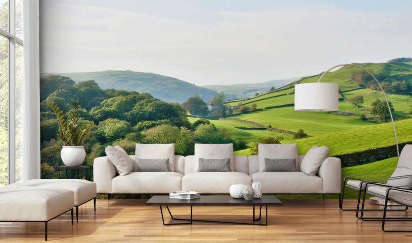 Stunning Countryside Wallpaper | Wallsauce US