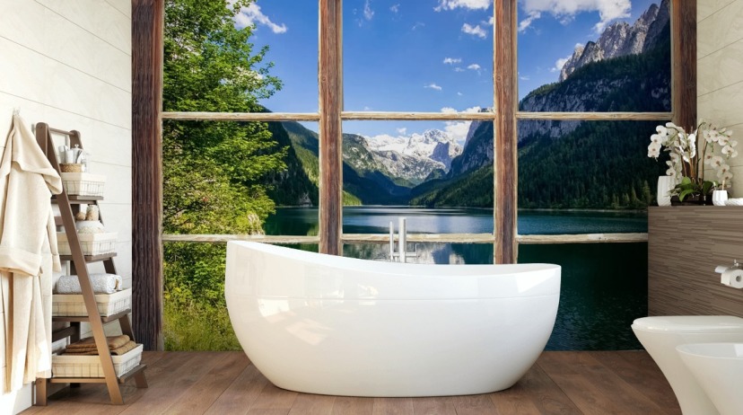 Window Wallpaper - Window View Wall Murals | Wallsauce UK