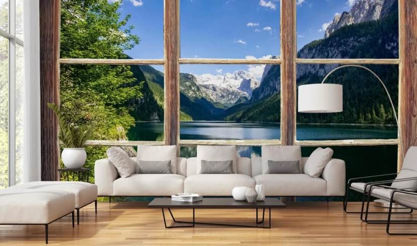 Window Wallpaper - Window View Wall Murals | Wallsauce AU