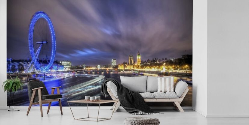 London Wallpaper & Wall Murals | Wallsauce US