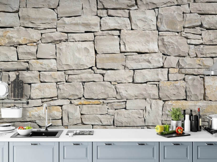 Stone Wallpaper & Stone Effect Wall Murals | Wallsauce UK