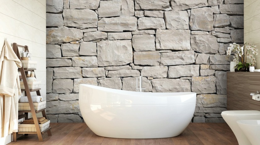 Stone Wallpaper & Stone Effect Wall Murals | Wallsauce US