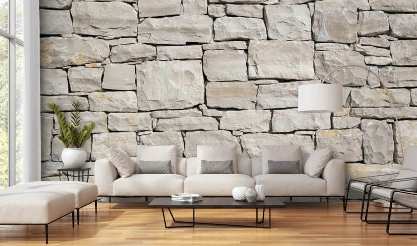 Stone Wallpaper & Stone Effect Wall Murals | Wallsauce US