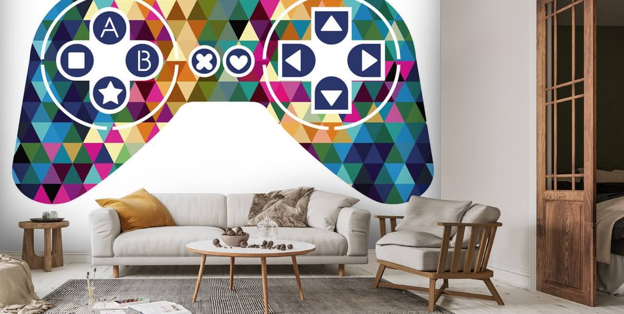 Colourful Game Mode Wallpaper | Wallsauce US