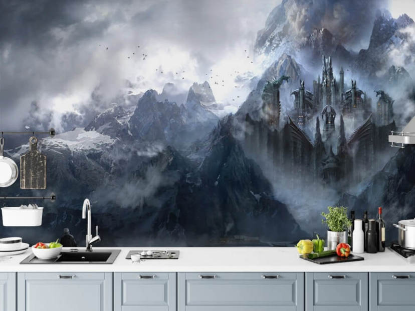 Fantasy Wallpaper Sci-Fi Wallpaper | Wallsauce UK