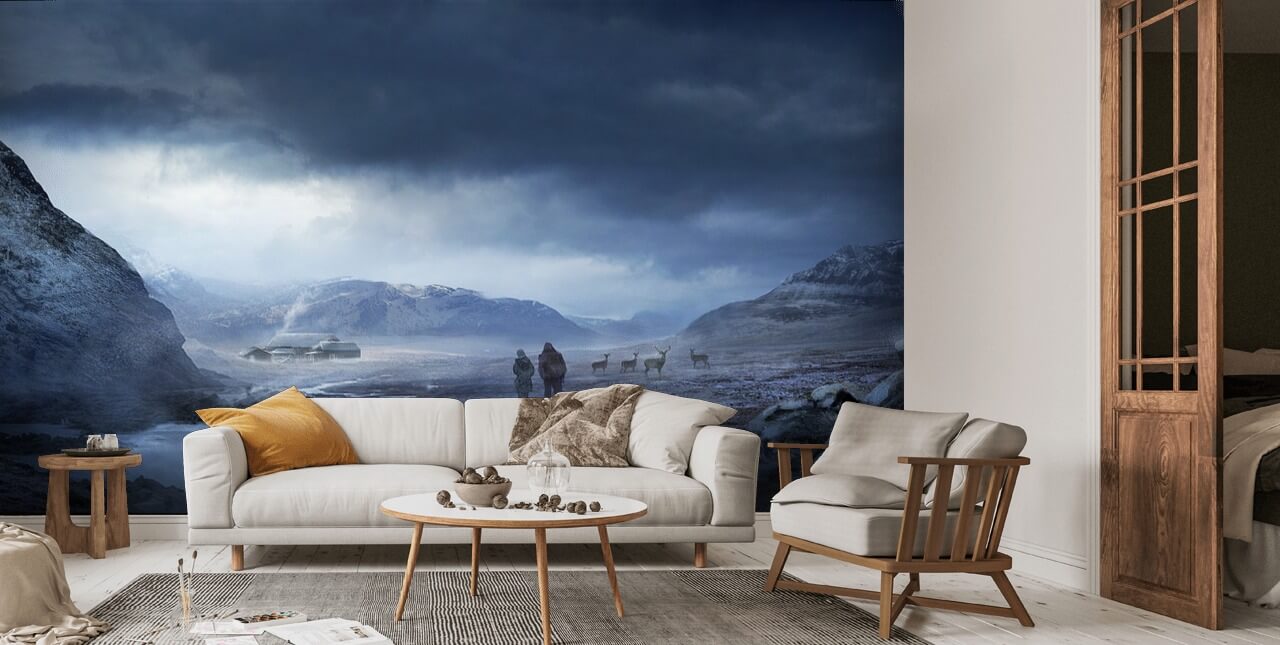 Winter Wall Mural by Philip Straub | Wallsauce UK