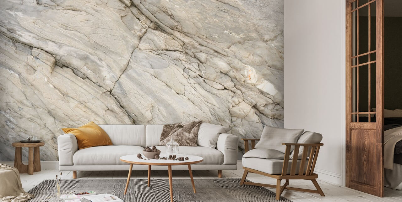 Stylish Marble Wall Mural | Wallsauce US