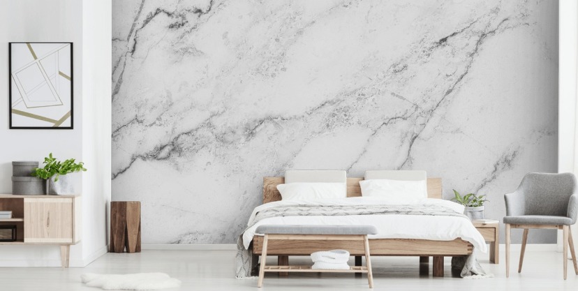 Svart og hvitt tapet og veggmalerier | Wallsauce NO